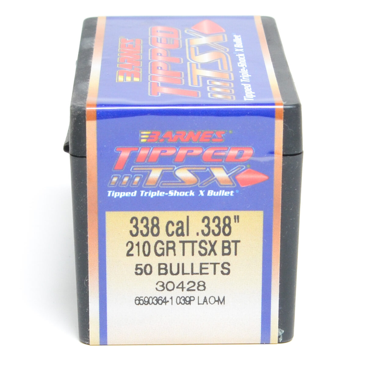 Barnes .338 / 338 210 Grain Tipped Triple-Shock X Boat Tail Bullet (50 ...