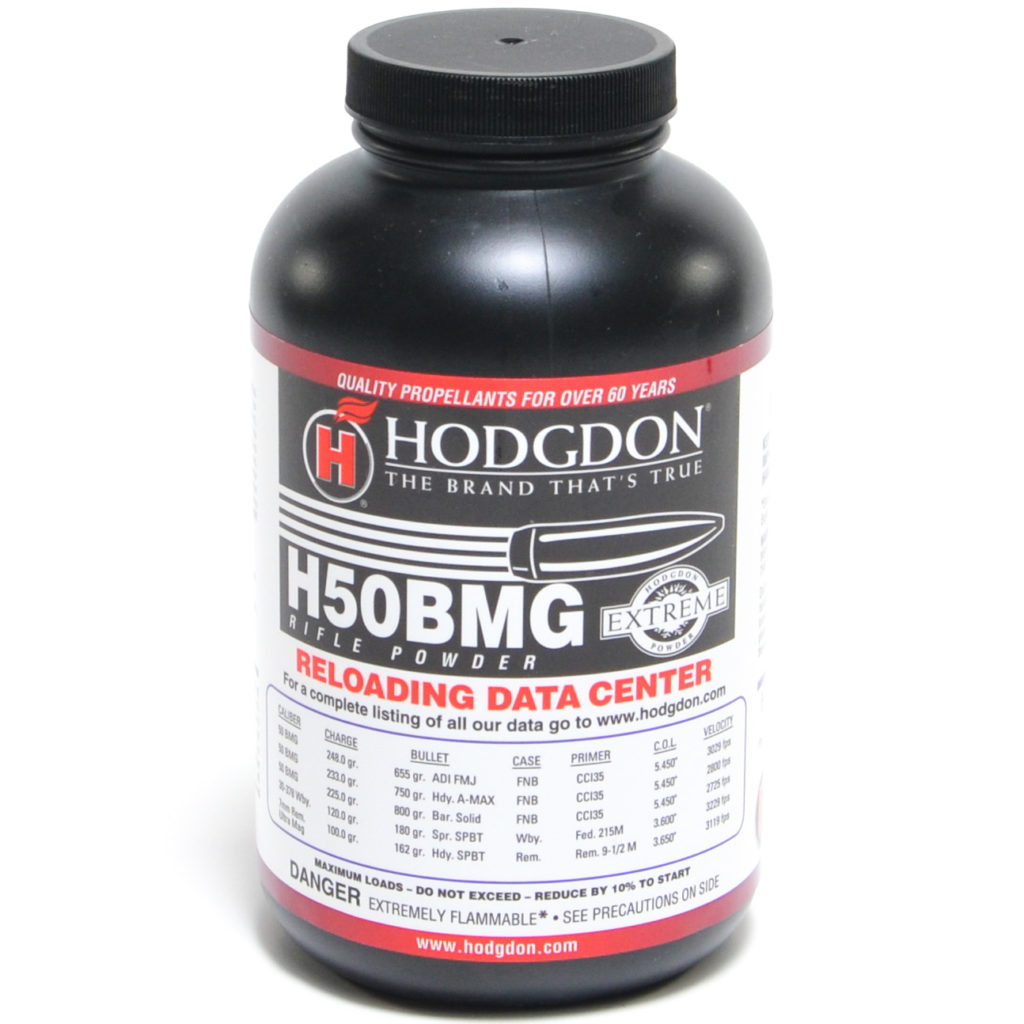 Hodgdon H50BMG | Powder Valley 50 BMG Powder