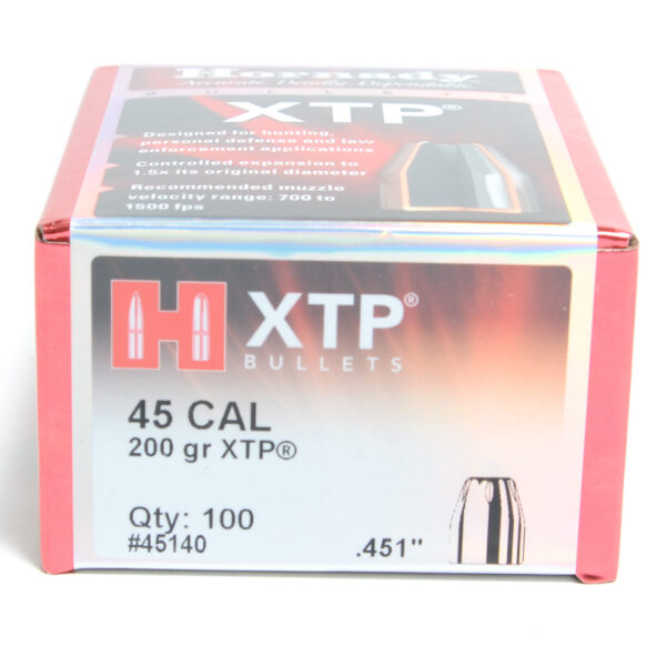 Hornady .451 / 45 200 Grain XTP Hollow Point (eXtreme Terminal ...