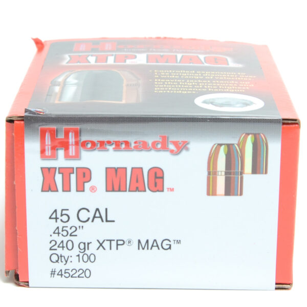 Hornady .452 / 45 240 Grain XTP MAG (eXtreme Terminal Performance) (100 ...
