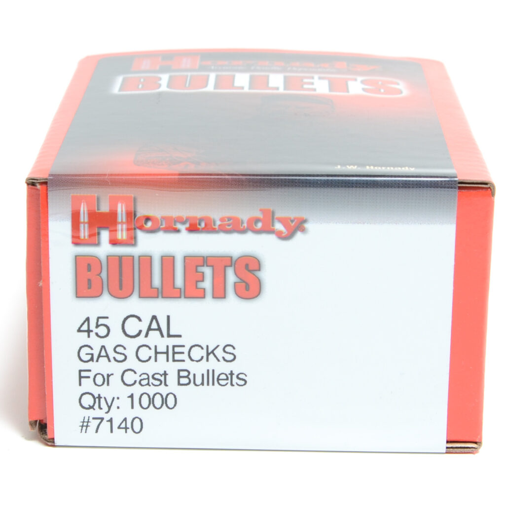 Hornady 45 Caliber 1000 Count Gas Checks | Powder Valley Outdoors