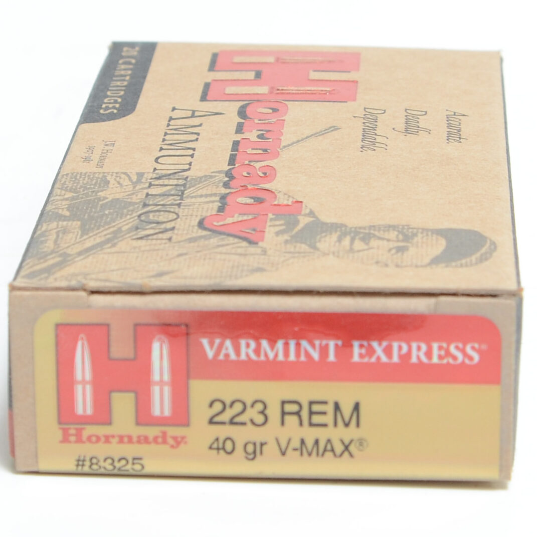Hornady 223 Rem 40 Grain V-MAX Ammunition (20 Rounds) | Powder Valley ...