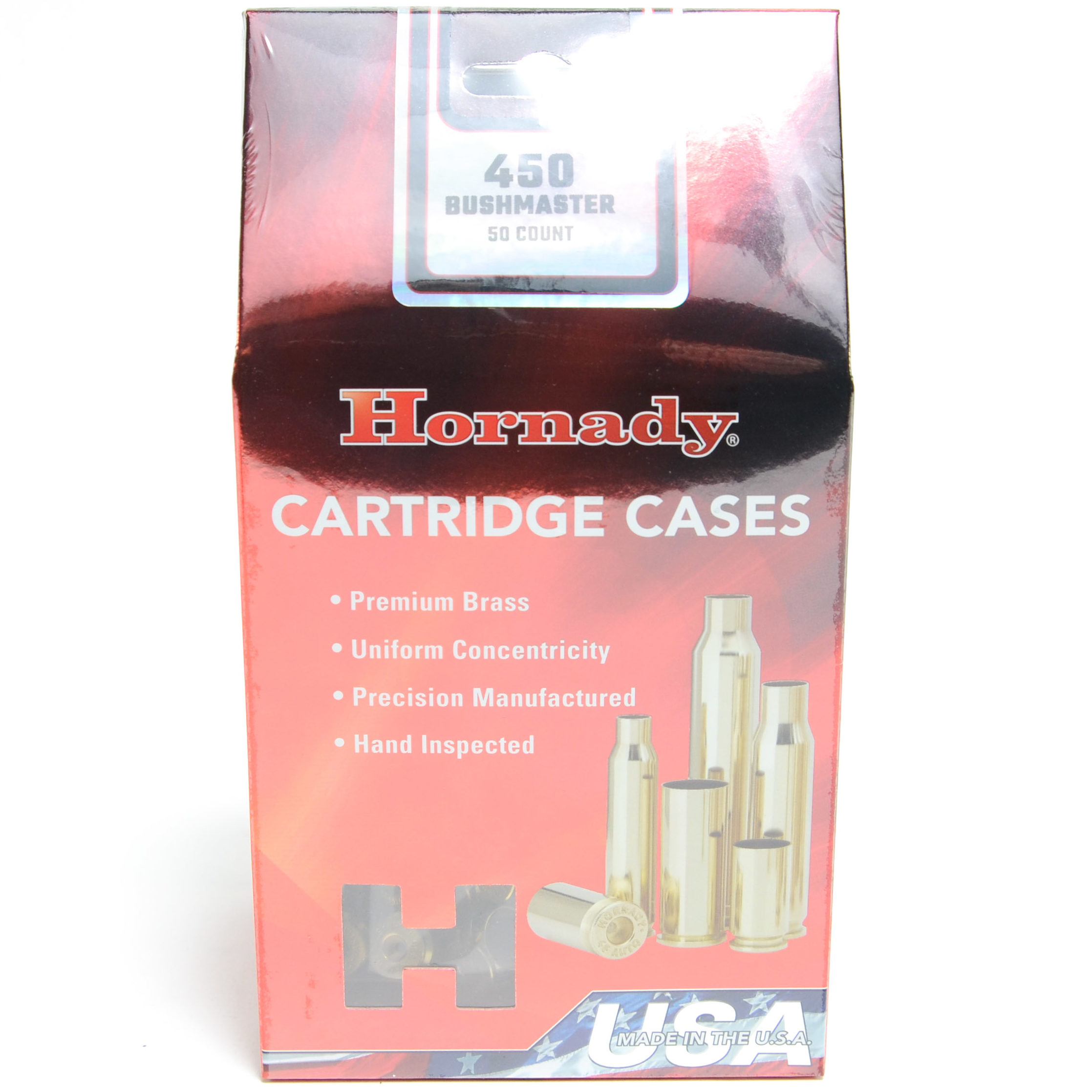 Hornady 450 Bushmaster Brass Bag of 50 | Powder Valley Outdoors