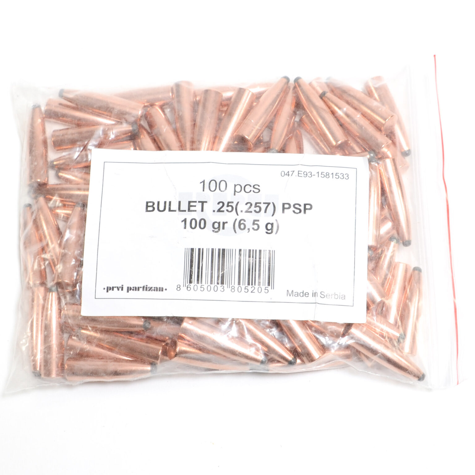 Prvi Partizan .257 Diameter 100 Grain Pointed Soft Point 100 Count ...