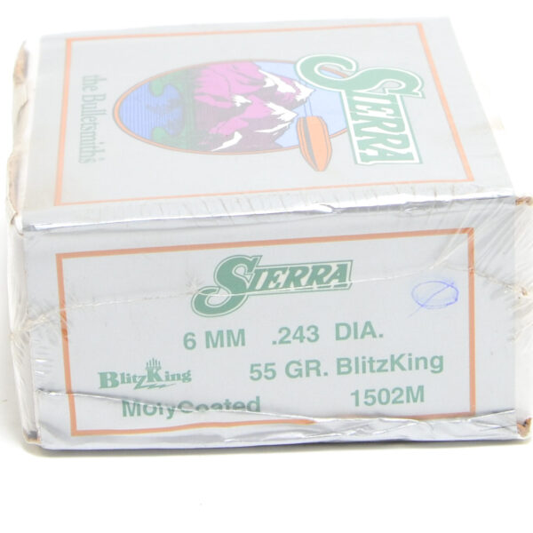 Sierra .243 Diameter 55 Grain Polymer Tip 500 Count Bullets | Powder ...