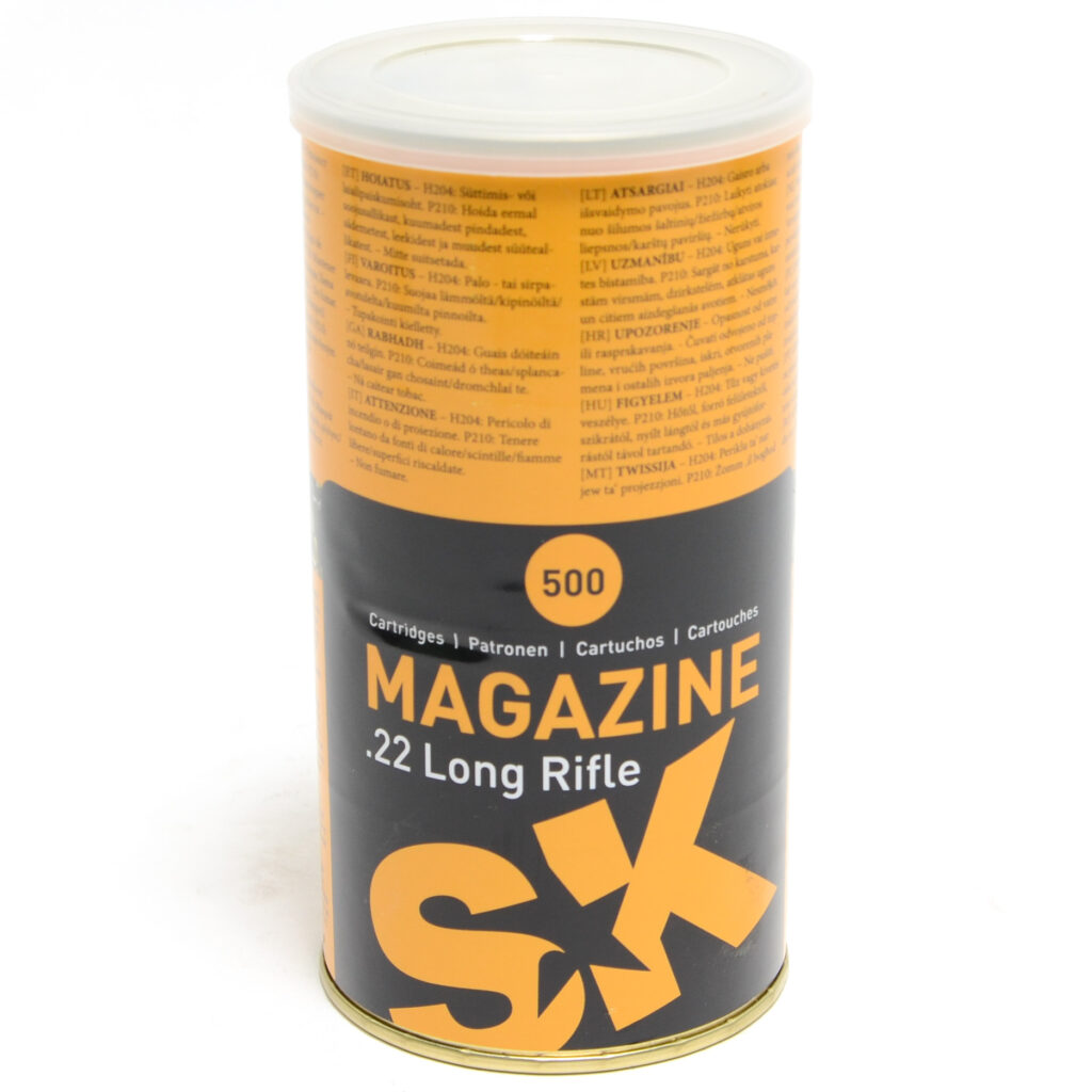 Sk 22Lr 40 Grain Lead Round Nose Magazine Ammunition (500 Rounds ...