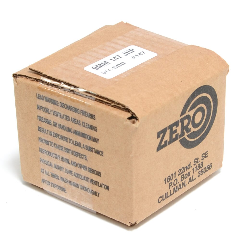 Zero Bullet Company .355 Diameter 147 Grain Jacketed Hollow Point 500 ...