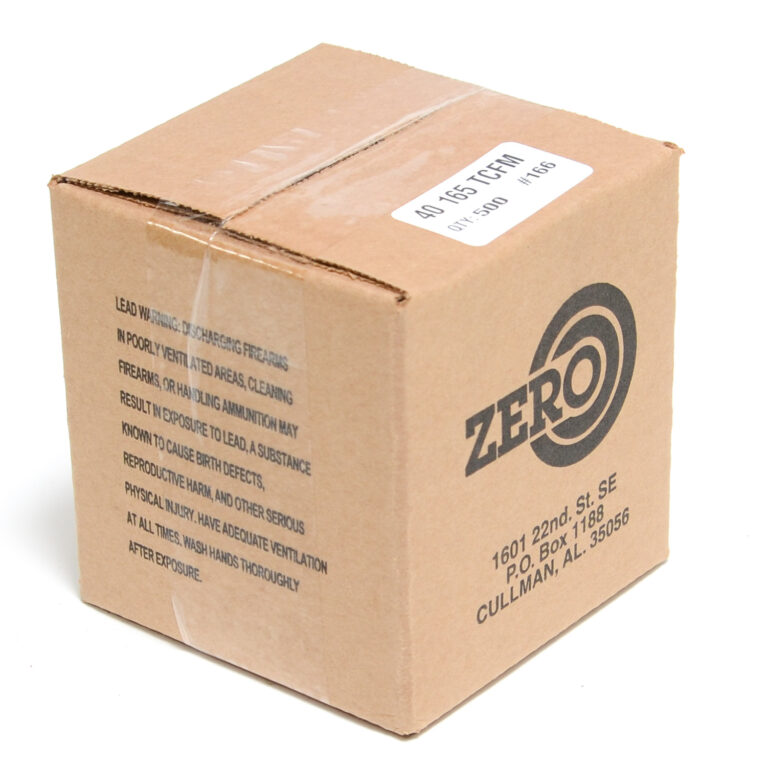 Zero Bullet Company .400 Diameter 165 Grain Full Metal Jacket 500 Count ...