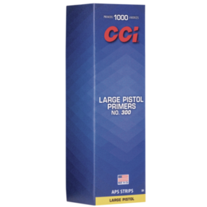 CCI APS Strip Large Pistol Primers #300 Box of 1000 | Powder Valley ...