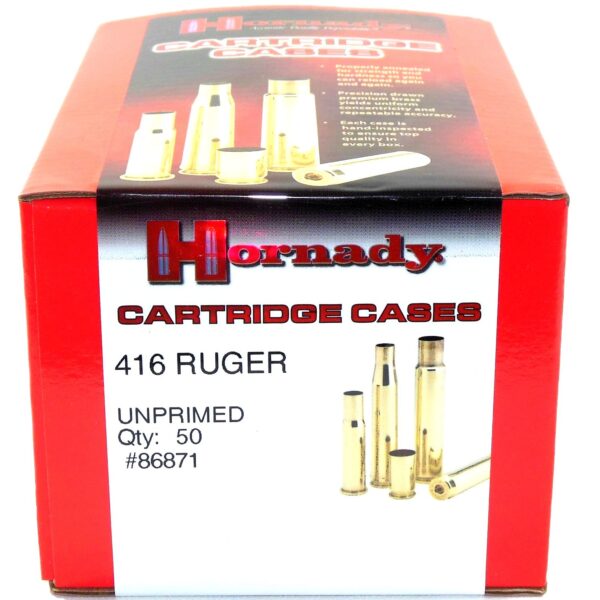 Hornady 416 Ruger Brass Bag of 50 | Powder Valley