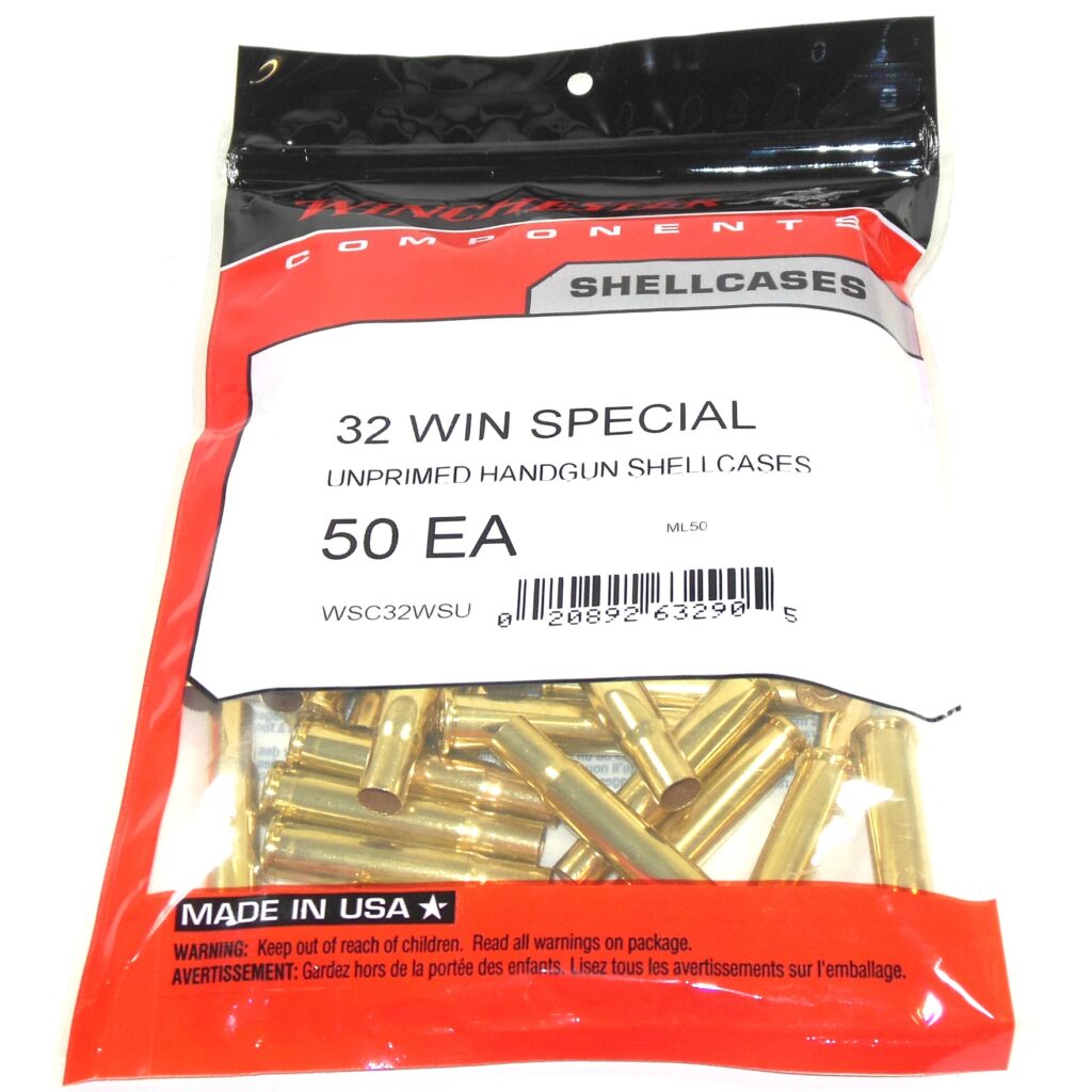 Winchester 32 Winchester Special Brass 50 Count | Powder Valley Outdoors