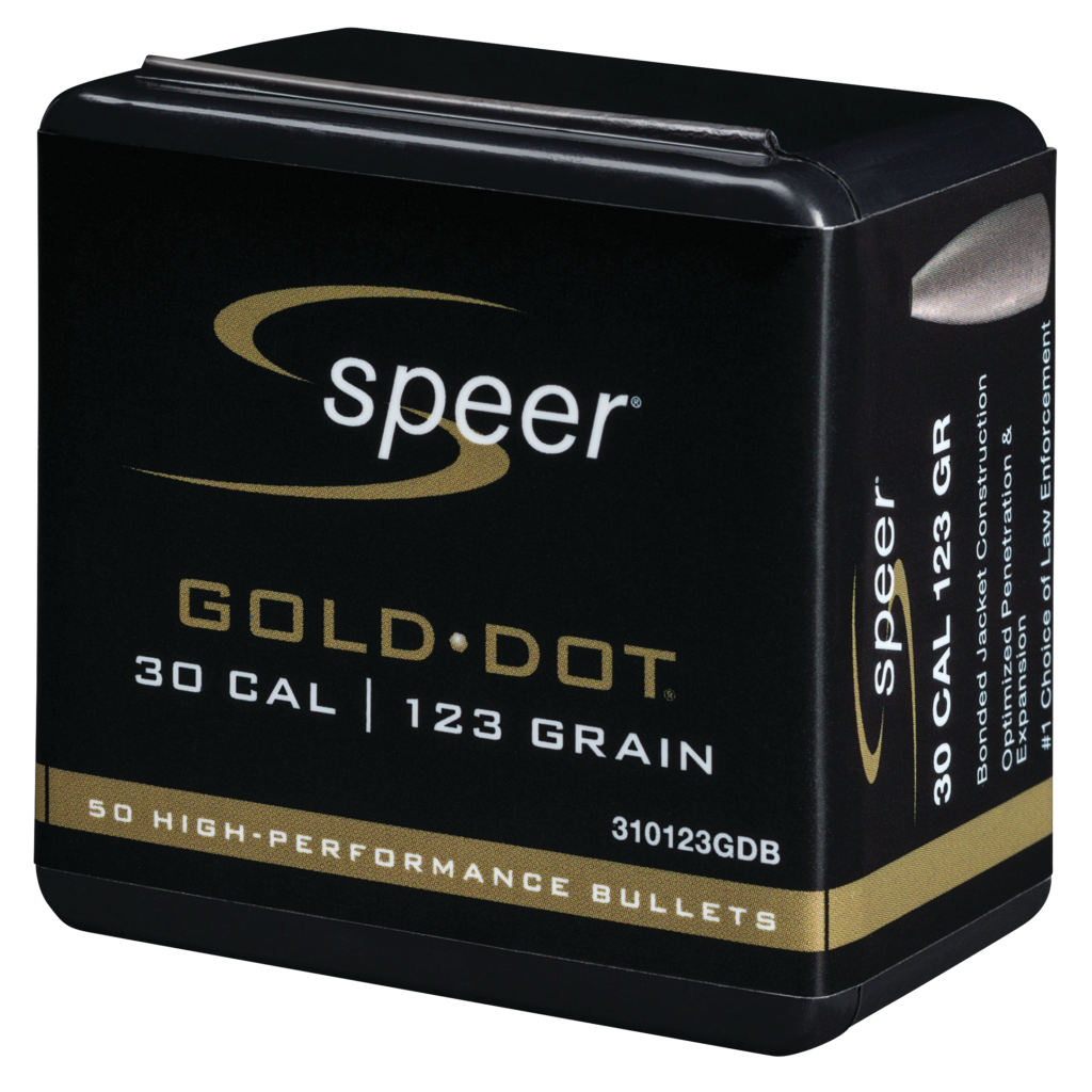Speer .310 Diameter 123 Grain Soft Point Gold Dot 50 Count Bullets (7 ...