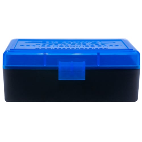 Berrys Ammo Box 22 Hornet 30 M1 Hinged Top Blue 50/Cs | Powder Valley ...