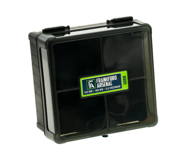 Frankford Arsenal Hinge-Top Ammo Box #1003 (100 Round) | Powder Valley