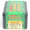 Barnes .204 Diameter 26 Grain Hollow Point Flat Base Varmint Grenade ...