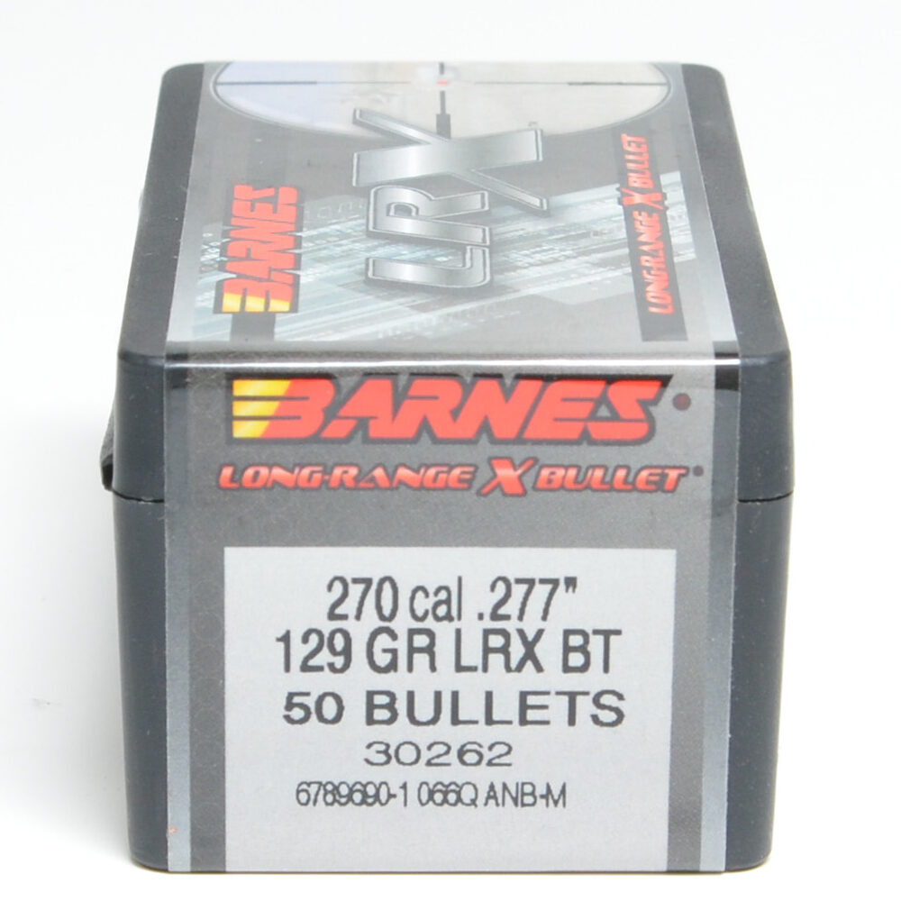 Barnes LRX Bullets 0.277 (270 Caliber, 6.8mm) 129 Grain Polymer Tipped ...