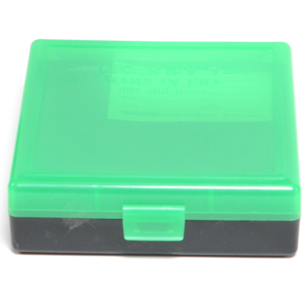 Berrys Ammo Box 380/9mm Snap Hinged 100 #001 Zombie Green/Black 50/Cs ...