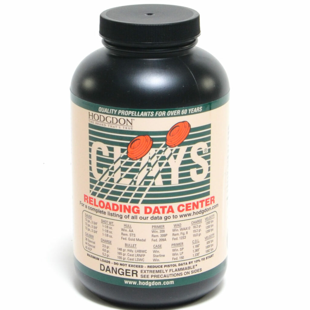 Hodgdon Clays Smokeless Gun Powder Smokeless Powder | Powder Valley ...