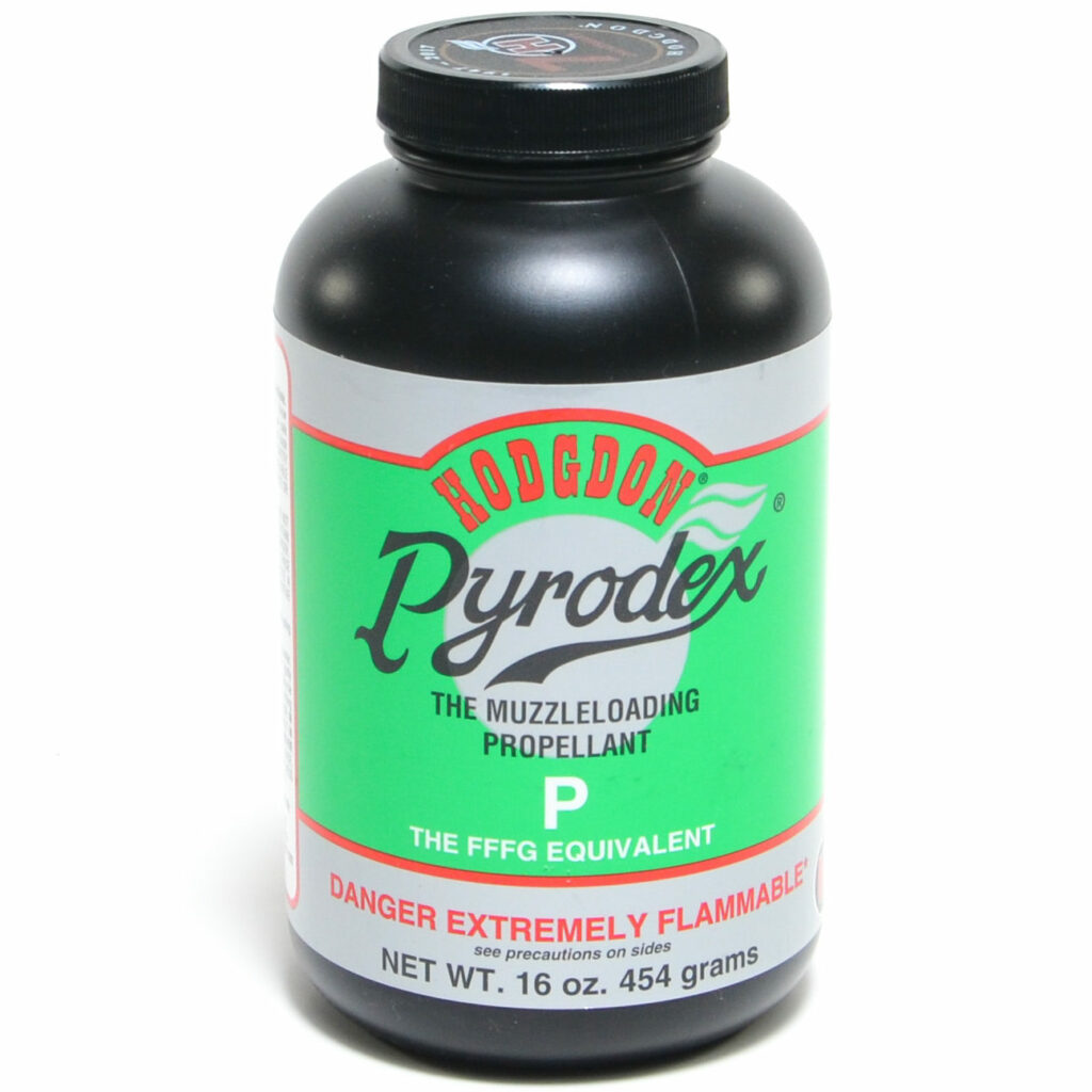 Hodgdon Pyrodex P (FFFG) Muzzleloading Powder (1 lb Container) | Powder ...