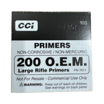 CCI #200 OEM Large Rifle Primers | Powder Valley