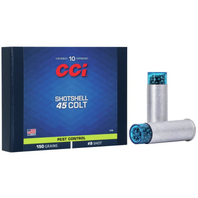 CCI Pest Control Ammunition 45 Colt (Long Colt) 150 Grain Shot Shell ...