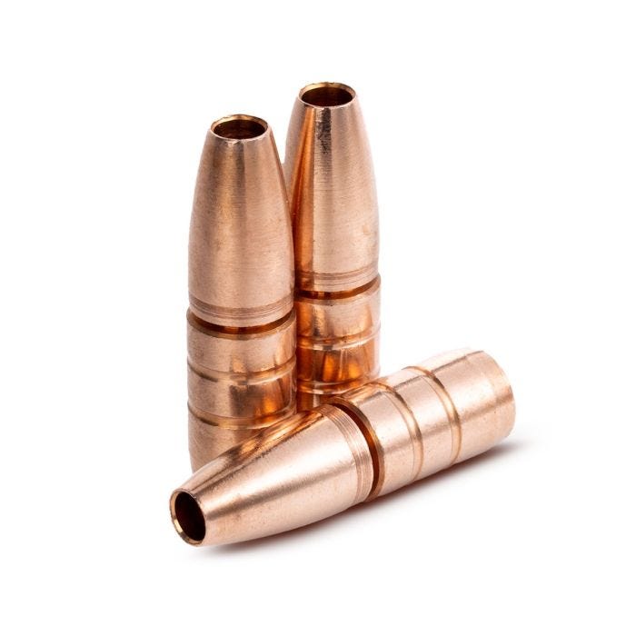 Lehigh Defense Controlled Chaos Bullets 30 Caliber (0.308 Diameter) 140 Grain Solid Copper ...