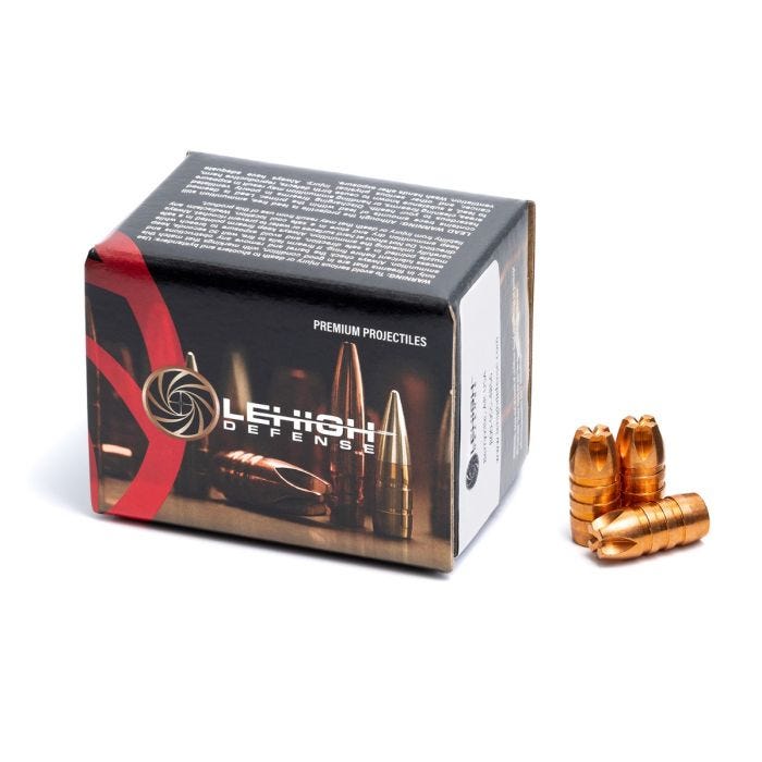 Lehigh Defense Xtreme Penetrator Bullets 50 Caliber (0.500 Diameter ...