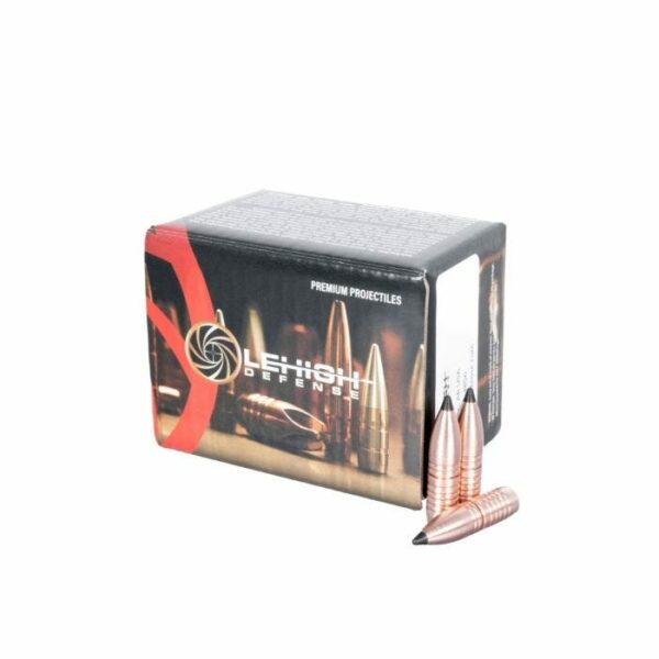 Lehigh Defense Tipped Controlled Chaos Bullets 30 Caliber (0.308 Diameter) 155 Grain Solid ...
