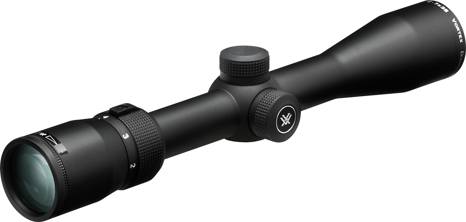 Vortex Optics Diamondback Rimfire Rifle Scope 2-7x35mm V-Plex Reticle ...