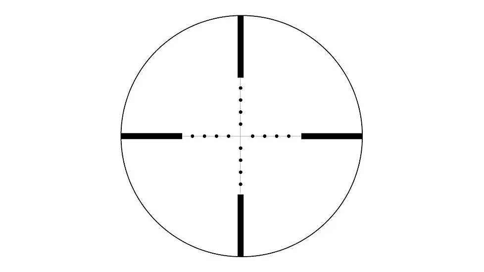 Simmons Pro-Target Rifle Scope 2.5-10x40mm Mil-Dot Reticle Black ...