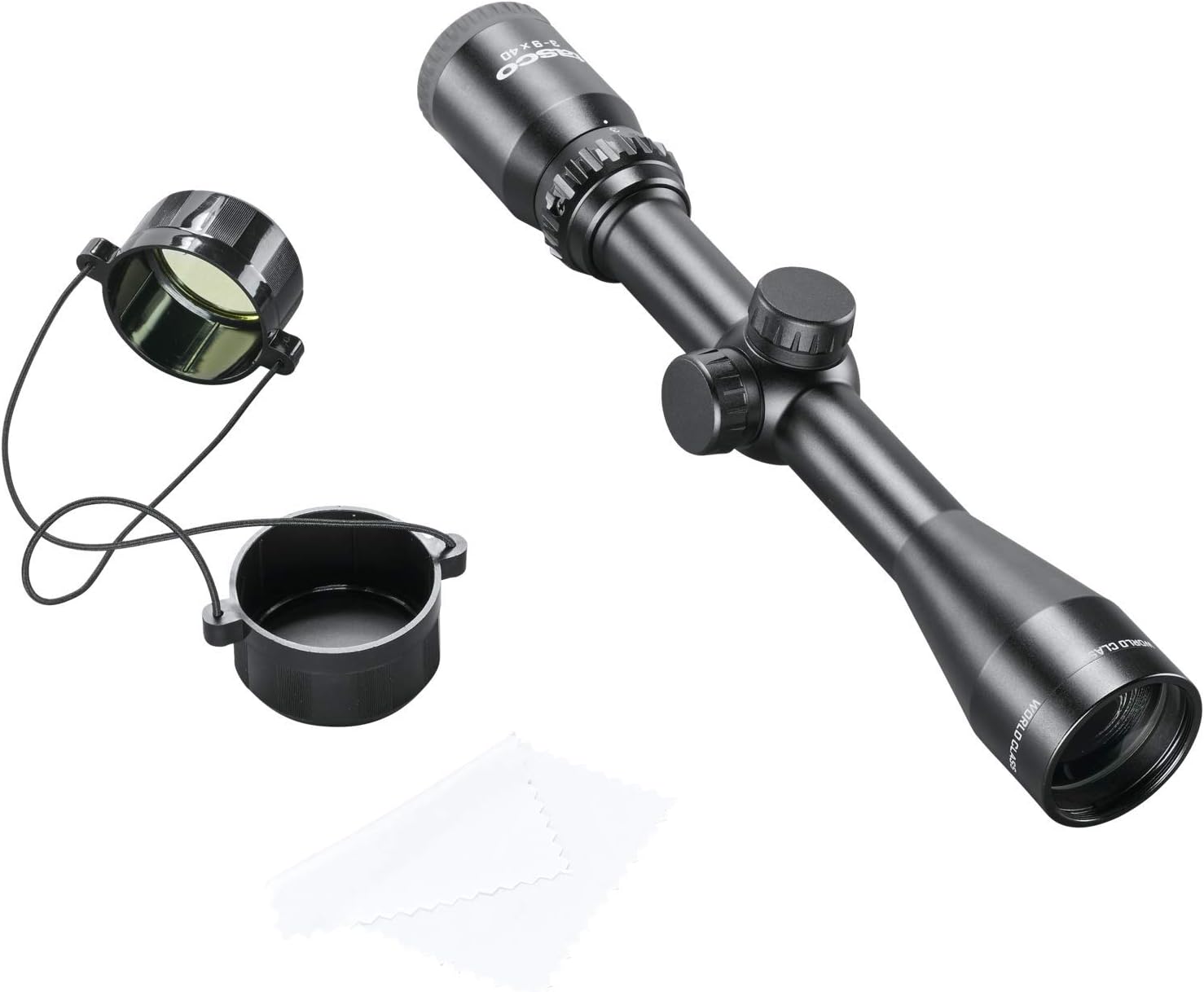 Tasco World Class Rifle Scope 3-9x40mm 30/30 Reticle Black | Powder Valley