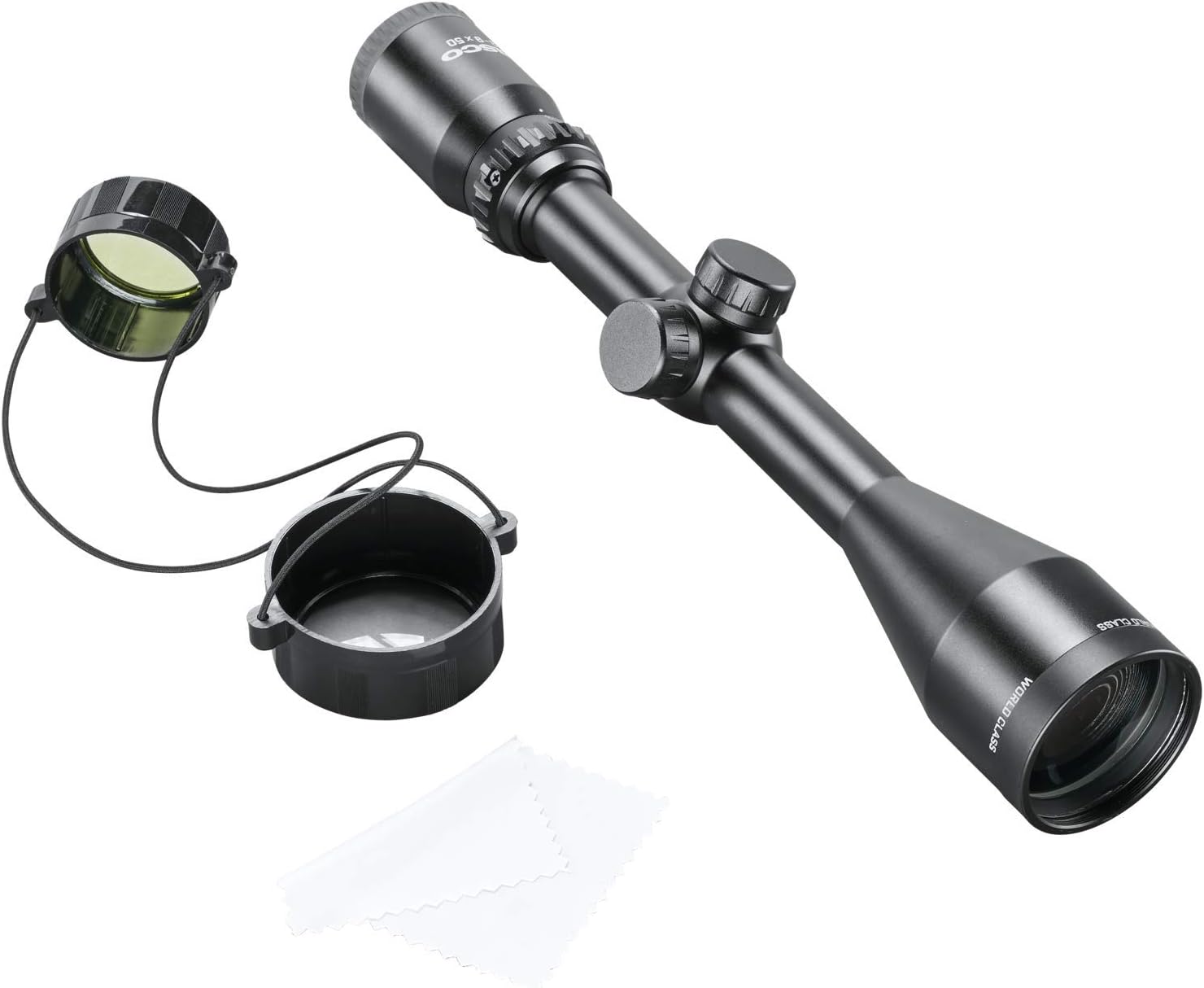 Tasco World Class Rifle Scope 3-9x50mm 30/30 Reticle Black | Powder ...