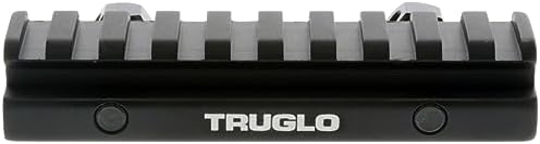 TRUGLO AR-15 1-Piece Riser Mount Picatinny Style Matte Black | Powder ...