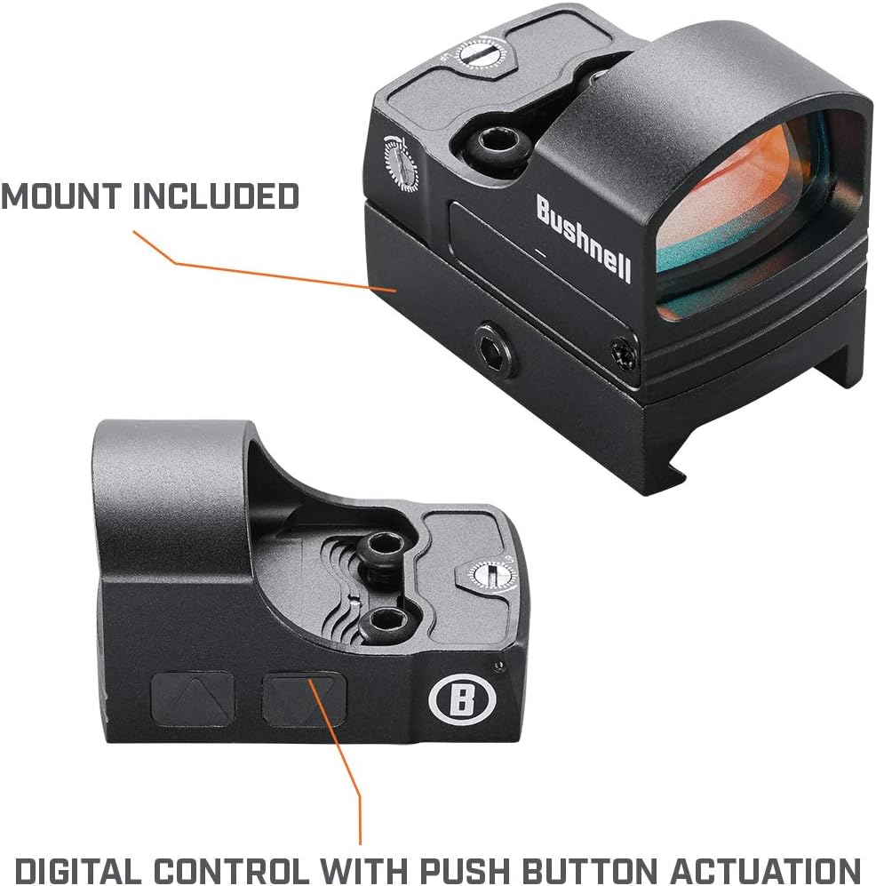 Bushnell RXS-100 Reflex Sight 1x30mm 4 MOA Dot Reticle | Powder Valley ...
