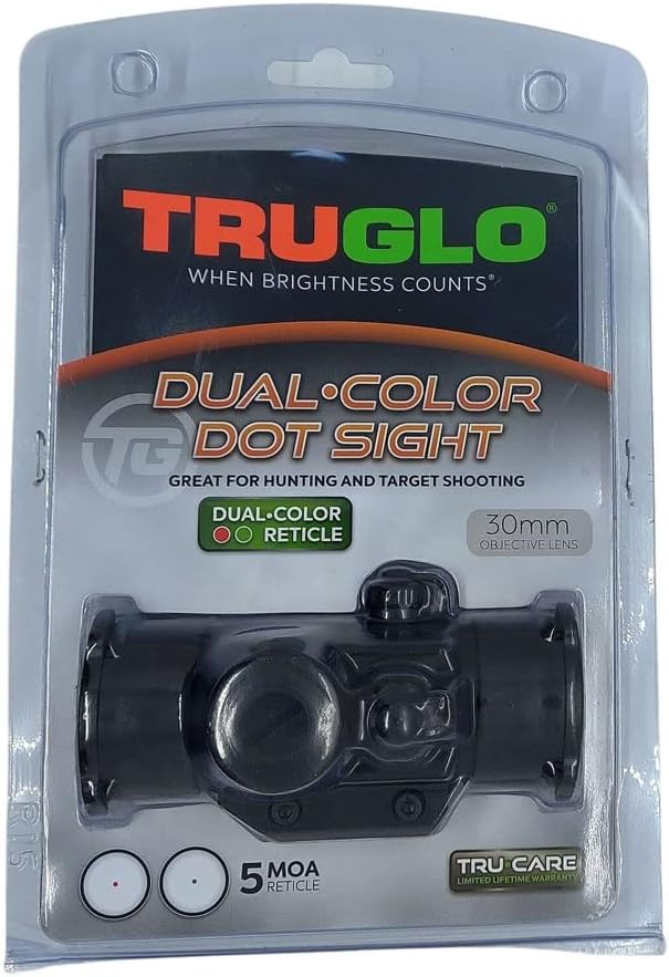 TRUGLO ‎TG8030DB Red Dot Sight 1x30mm 5 MOA Dot Reticle | Powder Valley ...