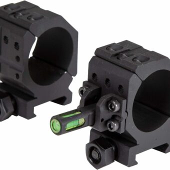 Wheeler Picatinny Scope Rings Matte Black 34mm Medium | Powder Valley ...