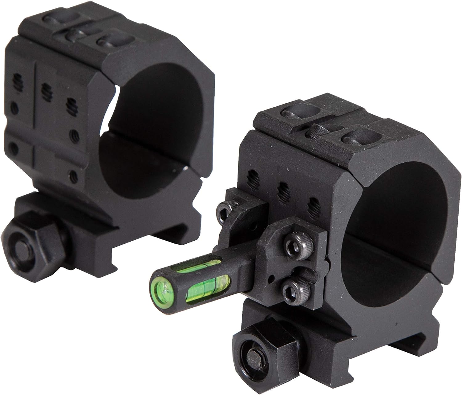 Wheeler Picatinny Scope Rings Matte Black 34mm Low | Powder Valley Outdoors