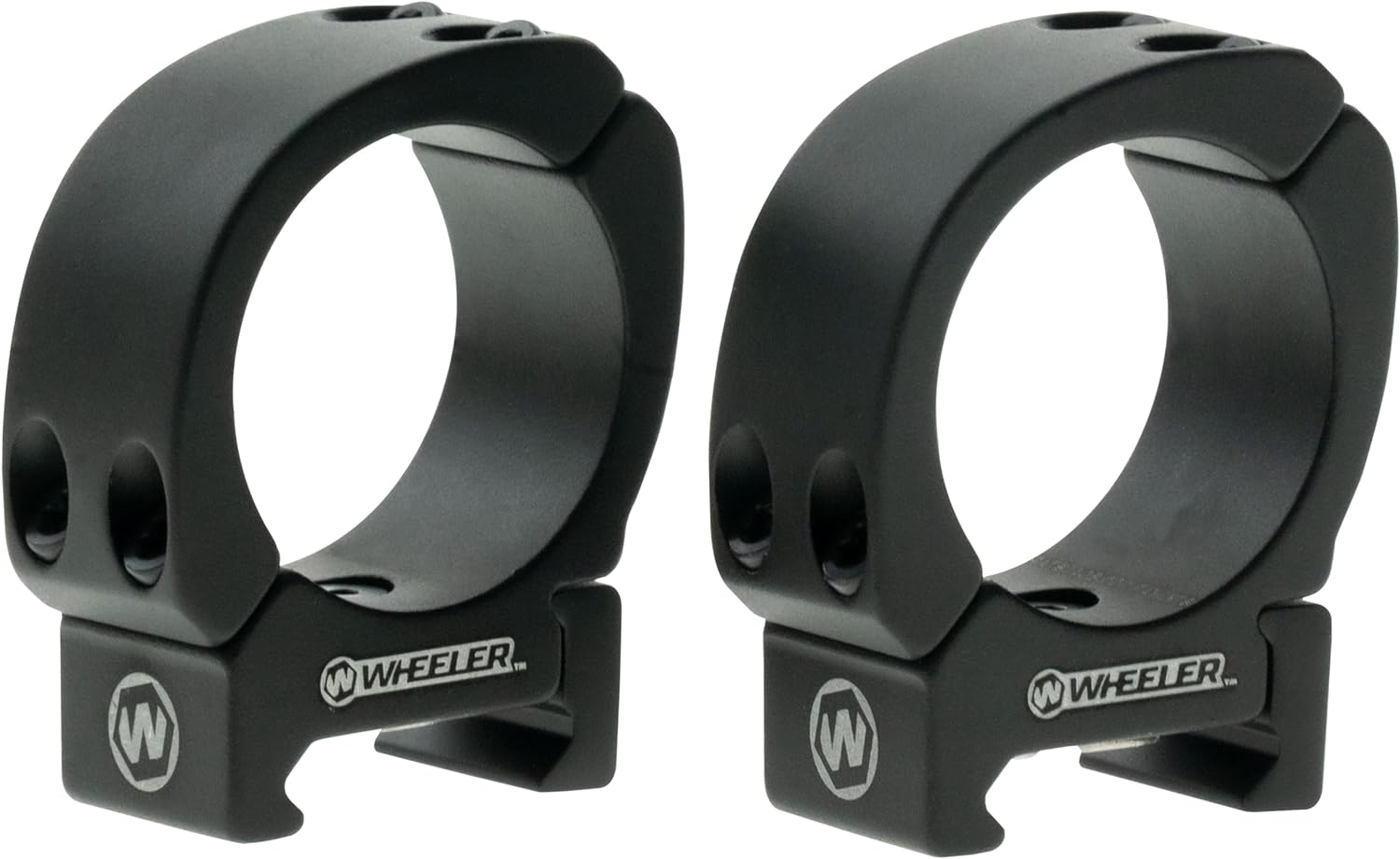 Wheeler Delta Series Sporter Weaver Style Scope Rings Matte Black 1 ...