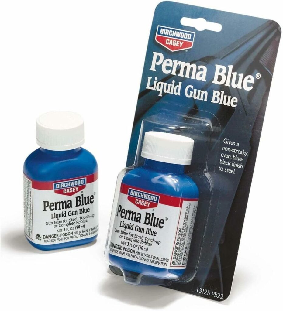 Birchwood Casey Perma Blue Liquid Gun Blue 3 Ounce Liquid | Powder ...