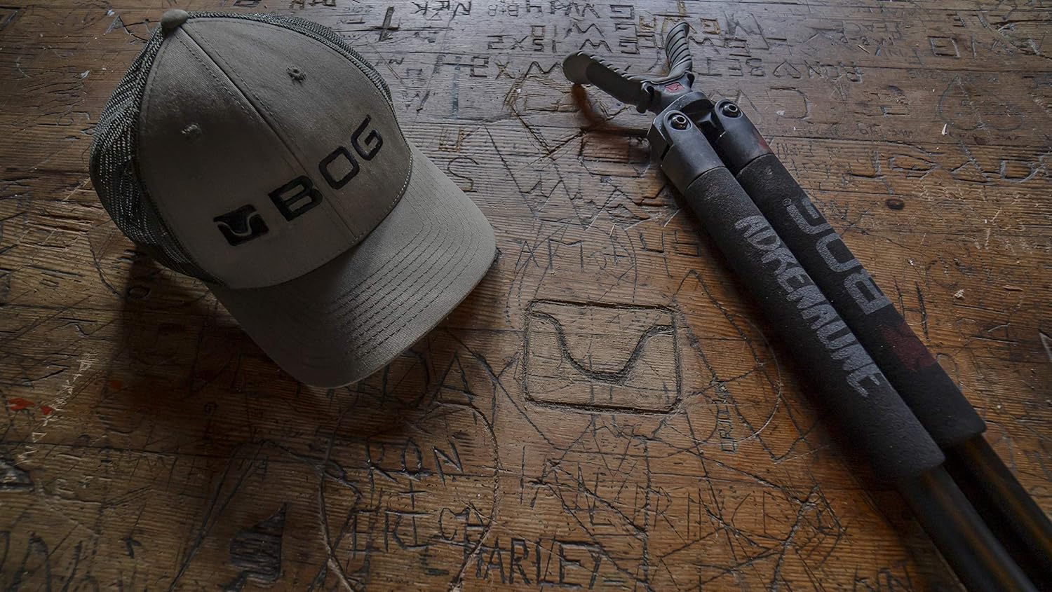 Bog Adrenaline Switcheroo Bipod 20" - 68" ‎Aluminum Black | Powder ...